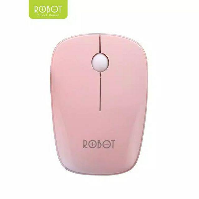 Jual Mouse Wireless Robot M220 2.4G Optical Mouse Gaming ( Pink/Tosca ...