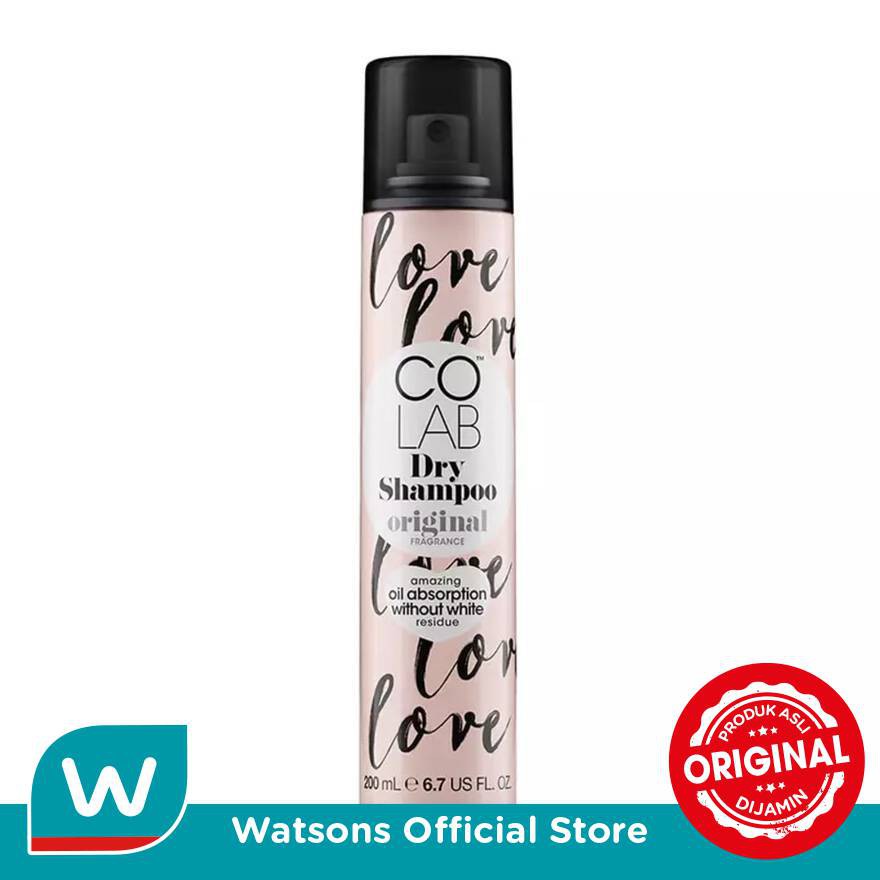 Jual Colab Dry Shampoo Original 200ml | Shopee Indonesia