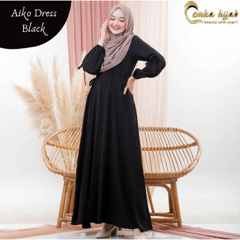 Jual Aiko dress by emkahijab | Shopee Indonesia