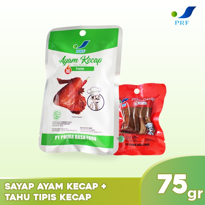Jual Prima Rasa Food - Sayap Ayam Kecap + Tahu Tipis Kecap Siap Makan ...