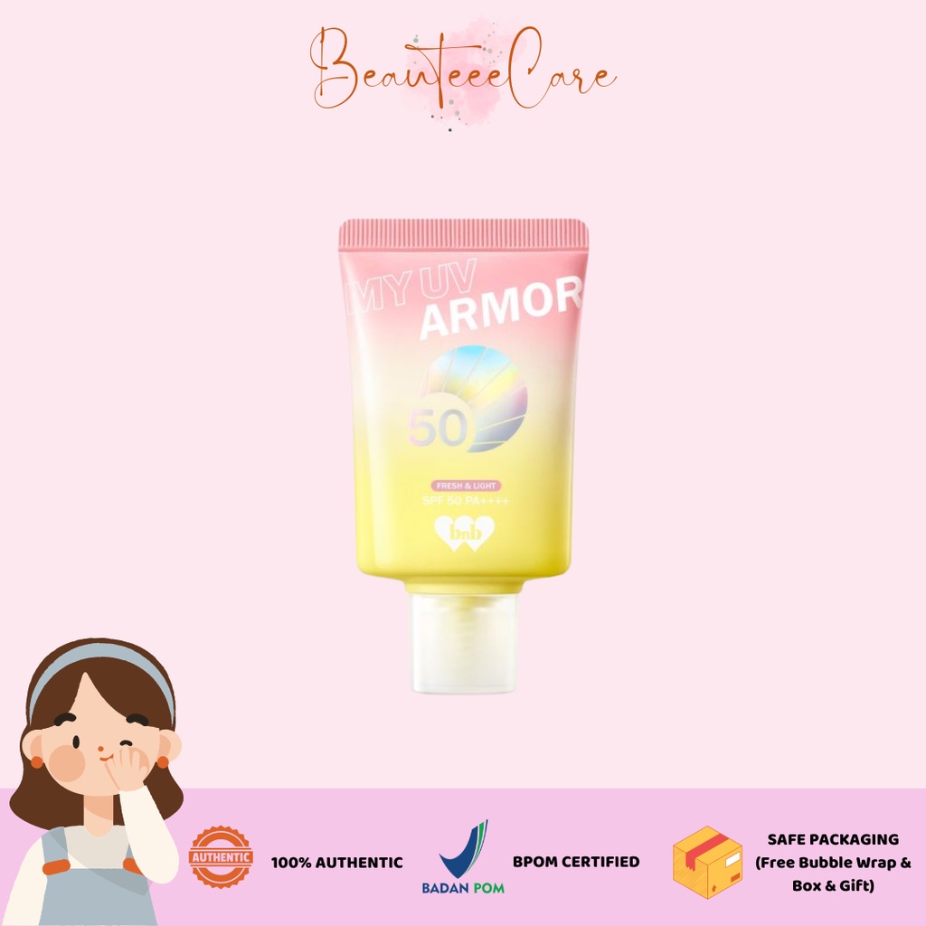 Jual BNB barenbliss My UV Armor SPF 50 PA++++ - Face Sunscreen gel Moisturizer | Shopee Indonesia