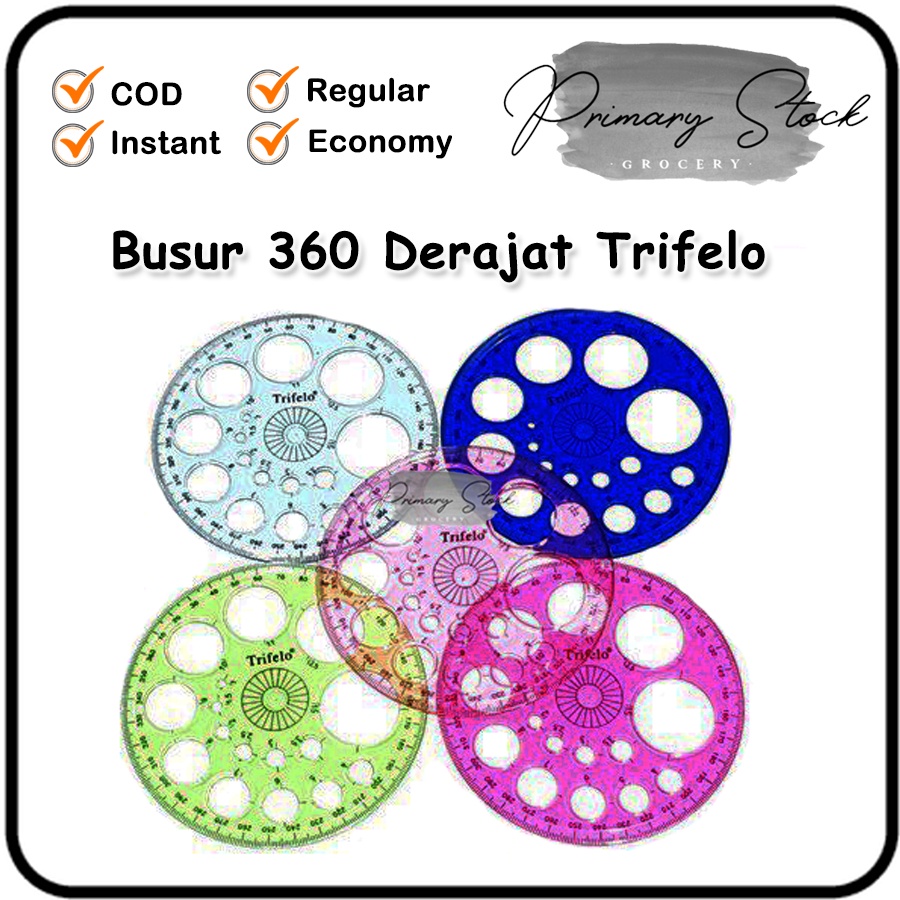 Jual Penggaris Busur Derajat Trifelo TF 360 Busur 360 Derajat | Shopee ...