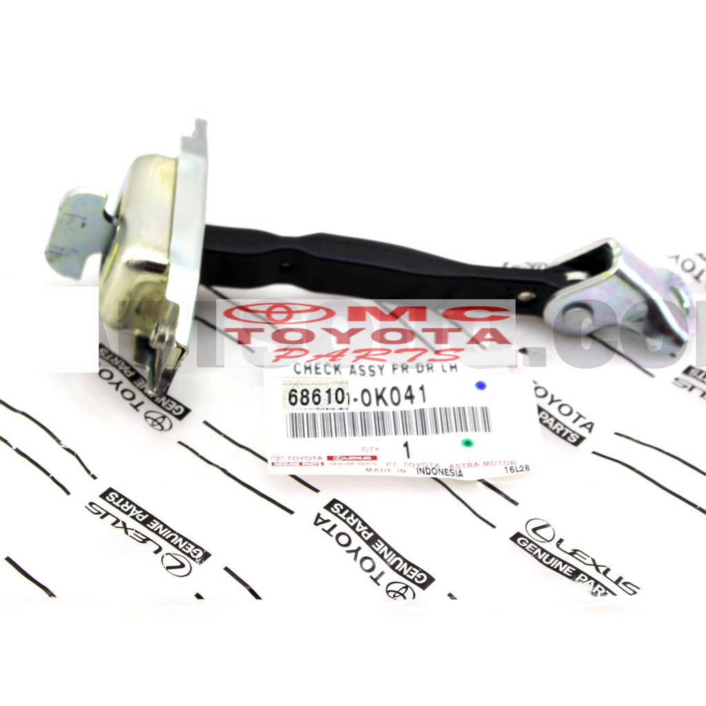 Jual Stopper Check Door Pintu Depan Kiri Innova Fortuner 68620-0K041 ...