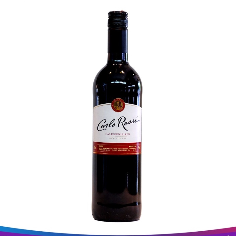 Jual CARLO ROSSI RED 750ML | Shopee Indonesia