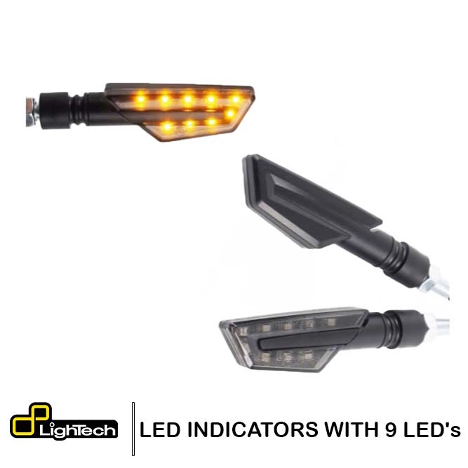 Jual Lampu Sen/Lightech LED Indicators with 9 LED's | Shopee Indonesia