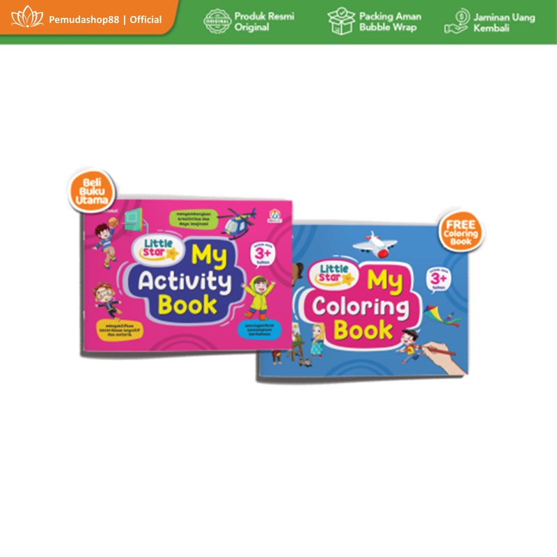 Jual 0725 - Little Star My Activity Book | Shopee Indonesia