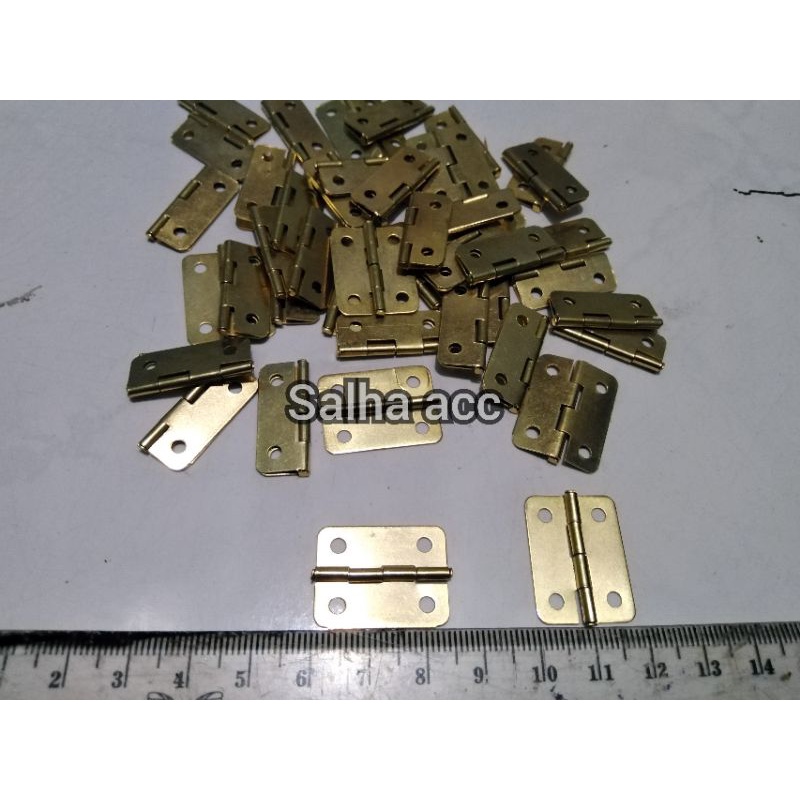 Jual engsel box plakat box kayu /engsel agenda 180° ukuran 18mmx24mm ...