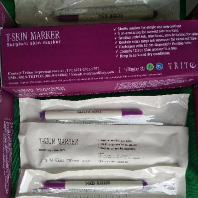Jual Spidol Skin Marker Steril | Shopee Indonesia