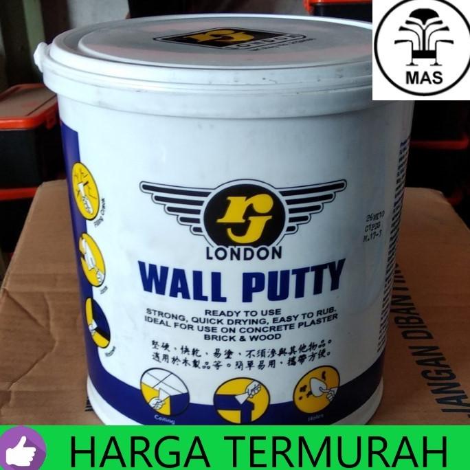 Jual Wall Putty RJ LONDON 5kg Dempul / Plamur Tembok / Wall Filler ...