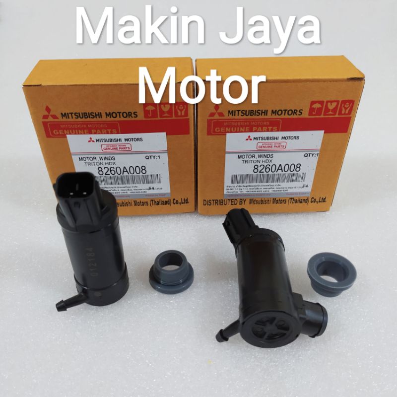 Jual motor washer pompa wiper air kaca all new triton hdx 2016 up ...