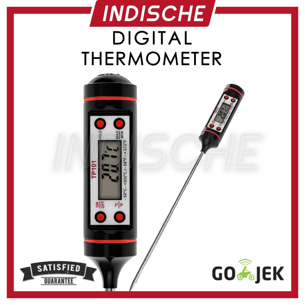 Jual Food Thermometer Termometer Makanan Daging Kue Lolohan Parrot ...