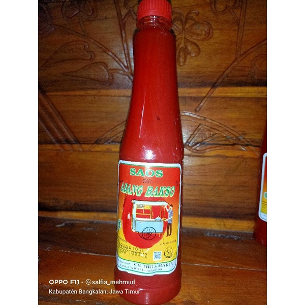 Jual SAOS Abang bakso (saos tomat)kemasan botol pelastik | Shopee Indonesia