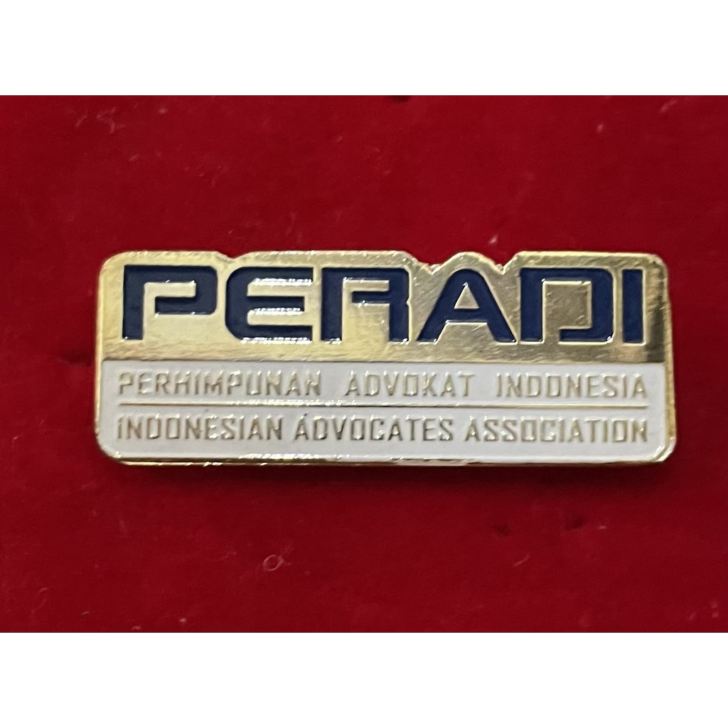 Jual Pin Peradi Advokat Paku (Tlsn) - Lencana Advokat Peradi-Lencana ...