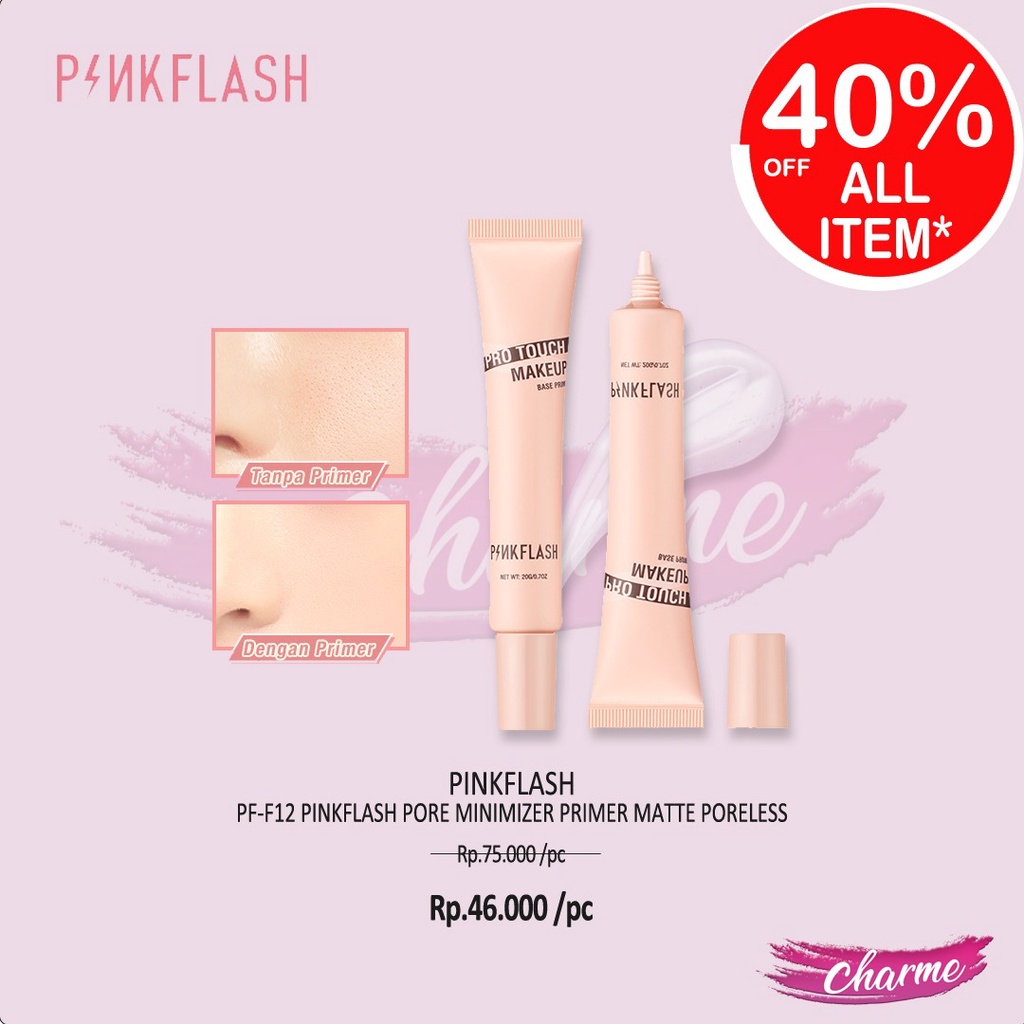 Jual (READY & ORI) Pinkflash Pink Flash Pore Minimizer Primer Matte ...