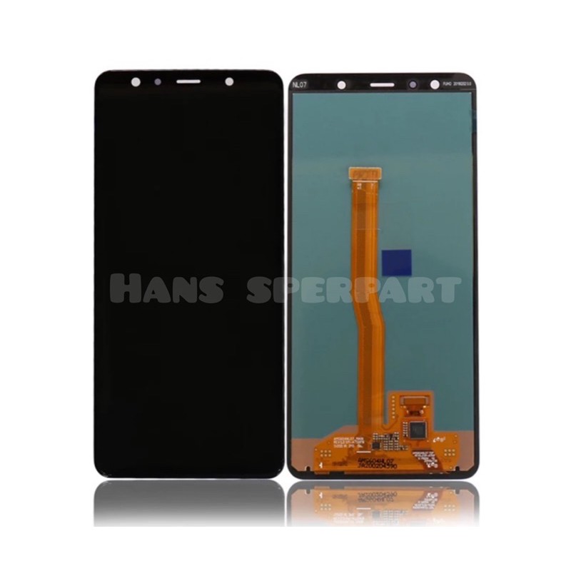 Jual LCD TOUCHSCREEN SAMSUNG GALAXY A7 2018 / A750 - COMPLETE | Shopee Indonesia