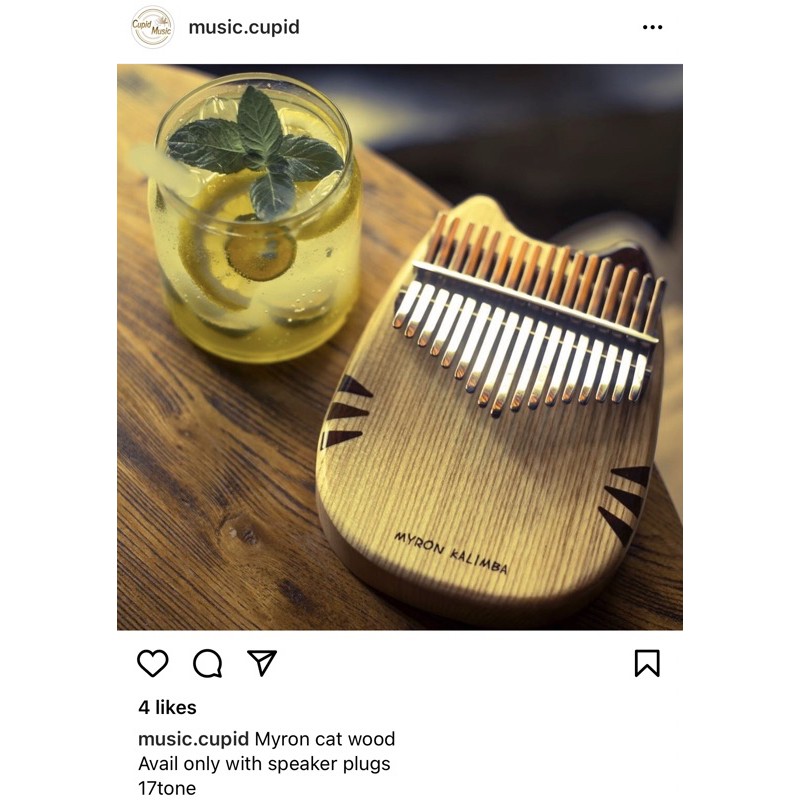 Jual kalimba cat with speaker plug | Shopee Indonesia