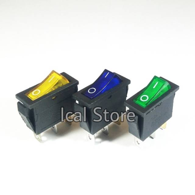 Jual Saklar ON OFF DC 12 Volt Lampu Medium Gepeng 12V | Shopee Indonesia