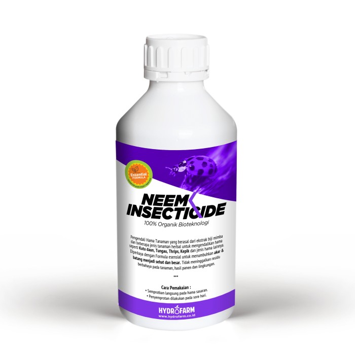 Jual PRODUK TERBARU - HYDROFARM - NEEM INSECTICIDE / OBAT ANTI HAMA ...