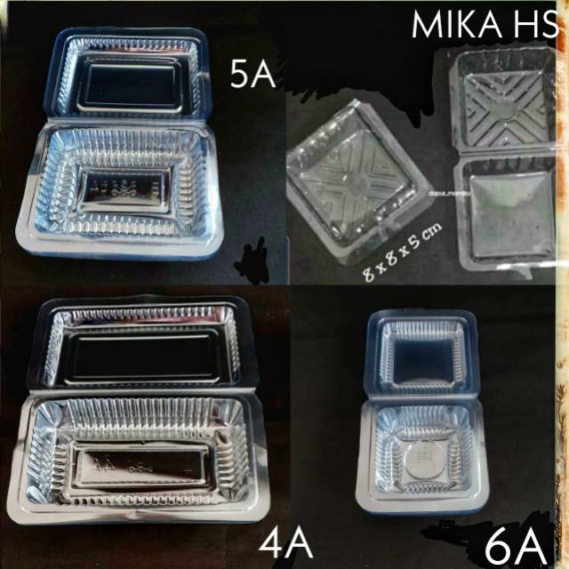 Jual DAPURMAMI 50 Biji MIKA HS Mika Kue Kotak Mika 4a mika 5a mika 6a | Shopee Indonesia
