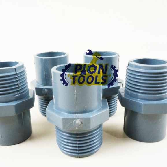 Jual JAYA ORI Sok drat luar PVC ts 1x3/4" SDL pvc / sock drat luar pvc ...