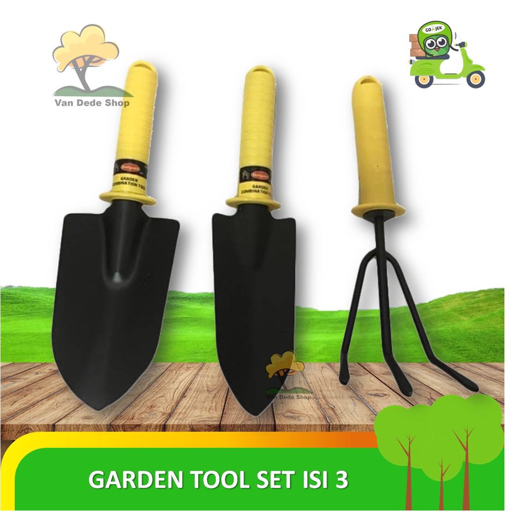 Jual ALAT BERKEBUN GARDEN TOOL SET SEKOP MINI BEST GUARD ISI 3 PCS ...