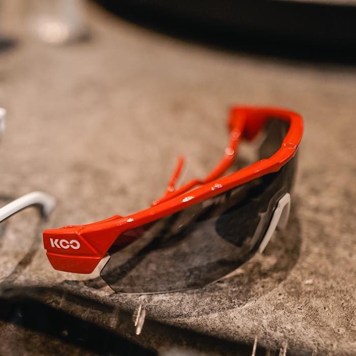 Jual Kacamata KOO Open Cube Red Smoke Mirror Lens | Shopee Indonesia