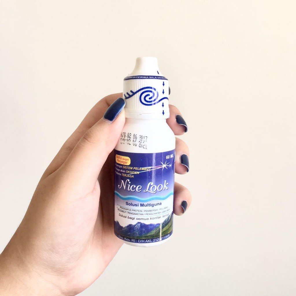 Jual NICE LOOK SOLUSI MULTIGUNA / AIR SOFTLENS 60ML 120ML | Shopee ...