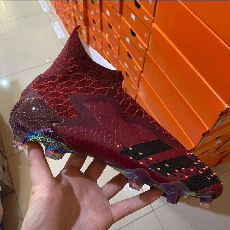 Jual SOCCER ADIDAS PREDATOR MUTATOR 20 FG MAROON | Shopee Indonesia