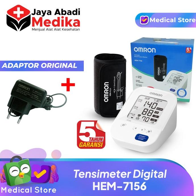 Jual Omron 7156A 7156 A Tensimeter Digital - Include Adaptor 7156A 100% ...