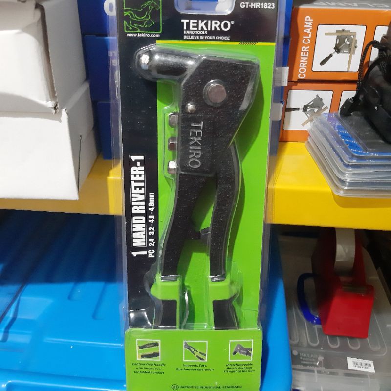Jual tang rivet TEKIRO hand riveter tang ripet tang paku rivet | Shopee ...