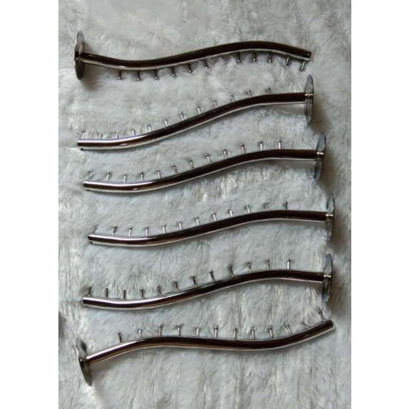 Jual (Bisa COD) Aksesoris Toko/Hanger Suling 12 titik/Gantungan Baju | Shopee Indonesia