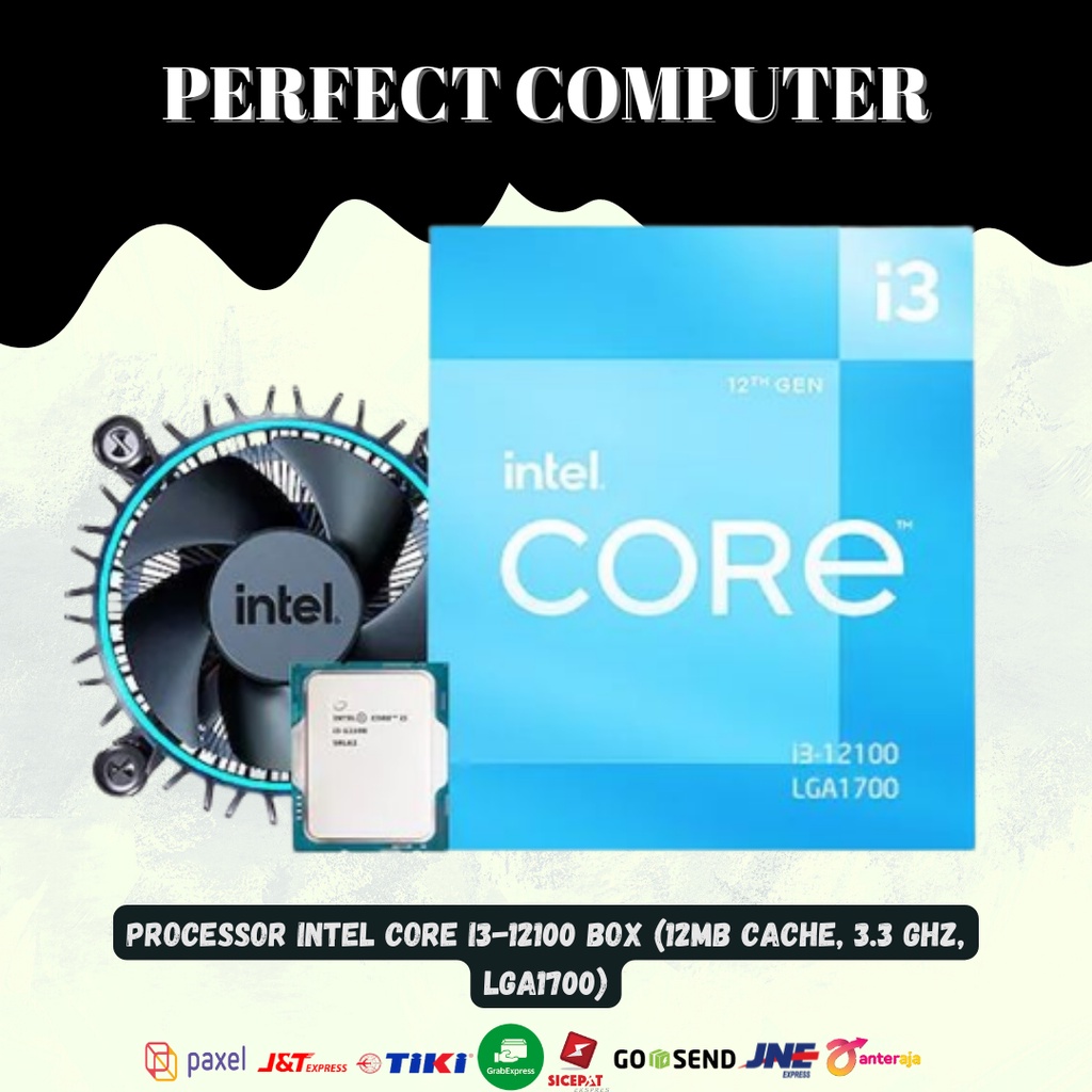 Jual Processor Intel Core i3-12100 BOX (12MB Cache, 3.3 GHz, LGA1700 ...