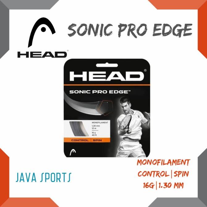 Jual Senar Tenis Head Sonic Pro Edge 16 | Monofilament | Control|16g|1 ...