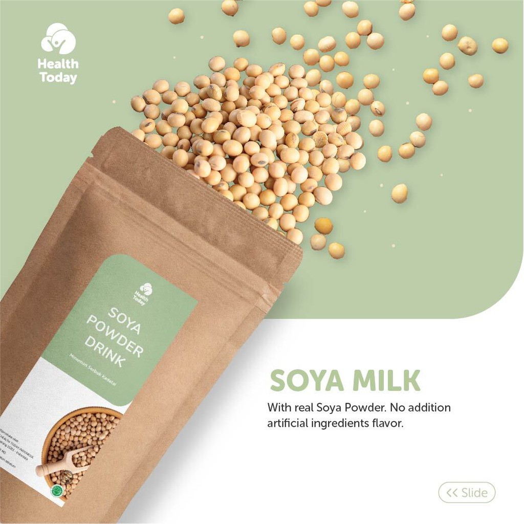 Jual Health Today Soya Powder (Dengan Ekstrak Kedelai/ Soya Asli ...