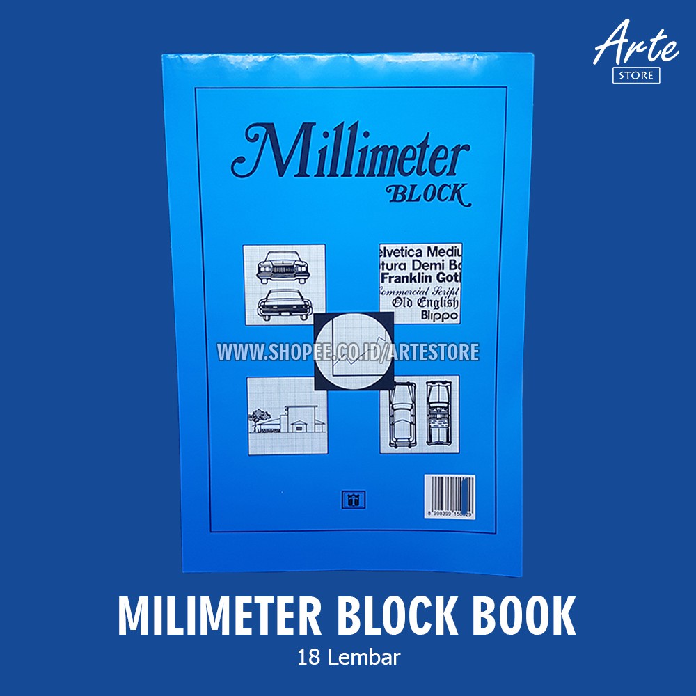 Jual Buku Milimeter Block (Semua Ukuran) | Shopee Indonesia