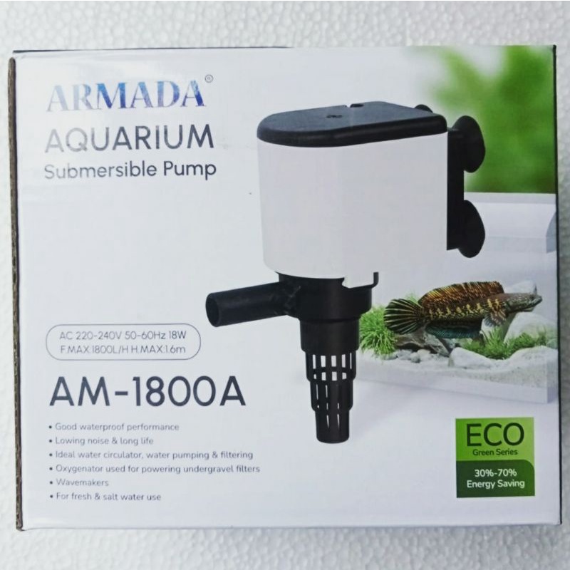 Jual ARMADA AM-1800A : power head ph AM 1800 A mesin pompa filter celup ...