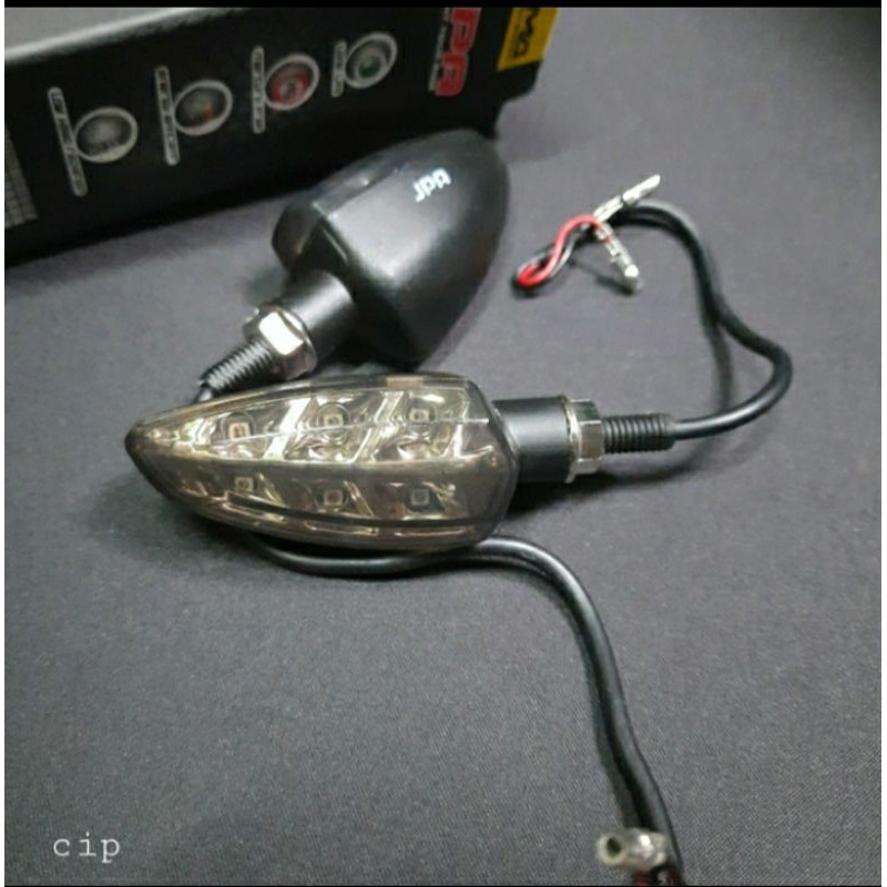 Jual Lampu SEN Vixion Mini Aluminium Besi Turn Signals Universal Motor ...