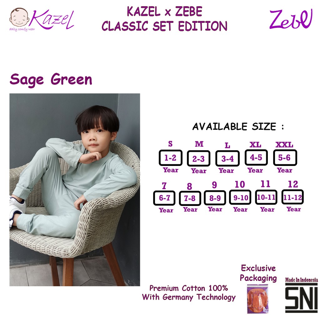 Jual Kazel x Zebe Classic Set | Shopee Indonesia