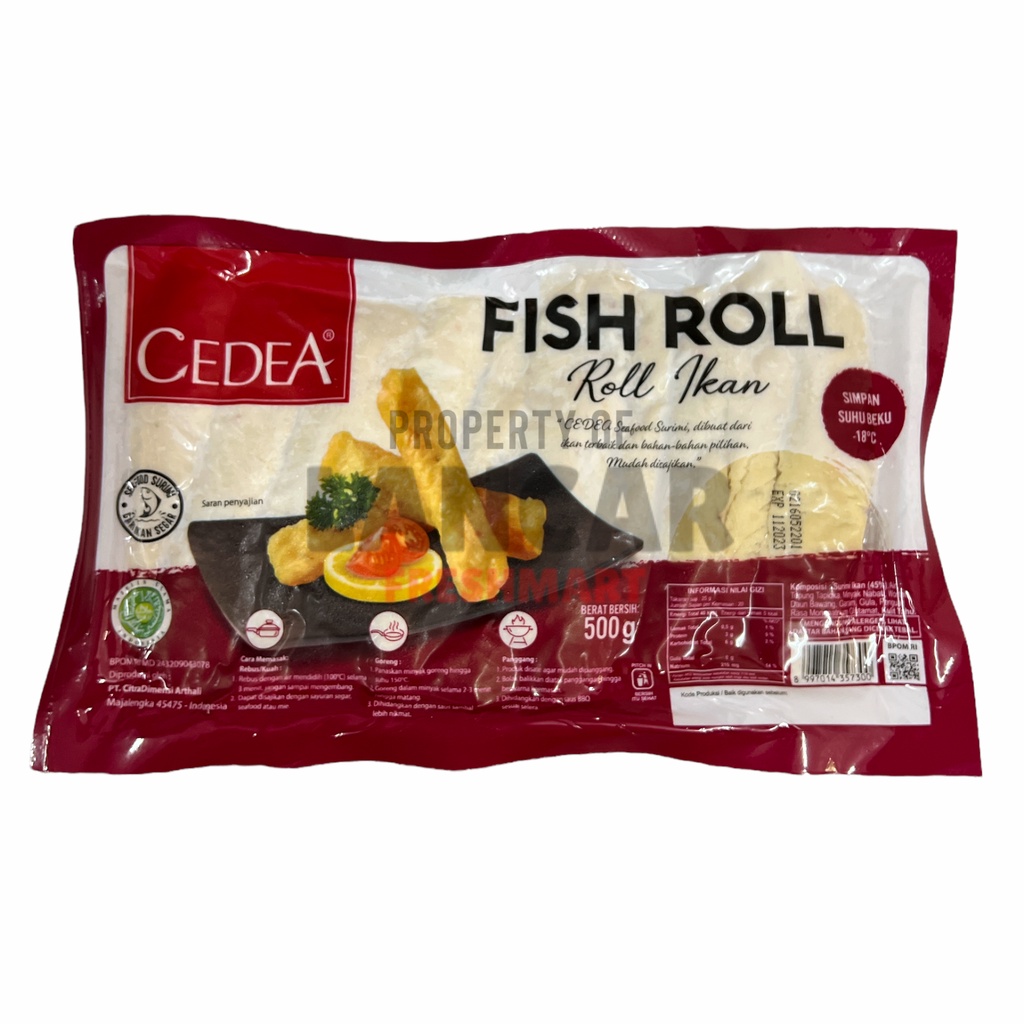 Jual CEDEA FISH ROLL 500GR | Shopee Indonesia