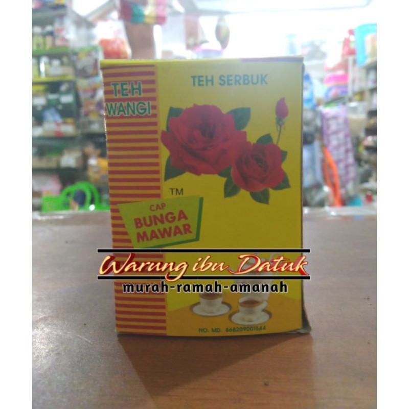 Jual Teh cap BUNGA MAWAR 50g | Shopee Indonesia