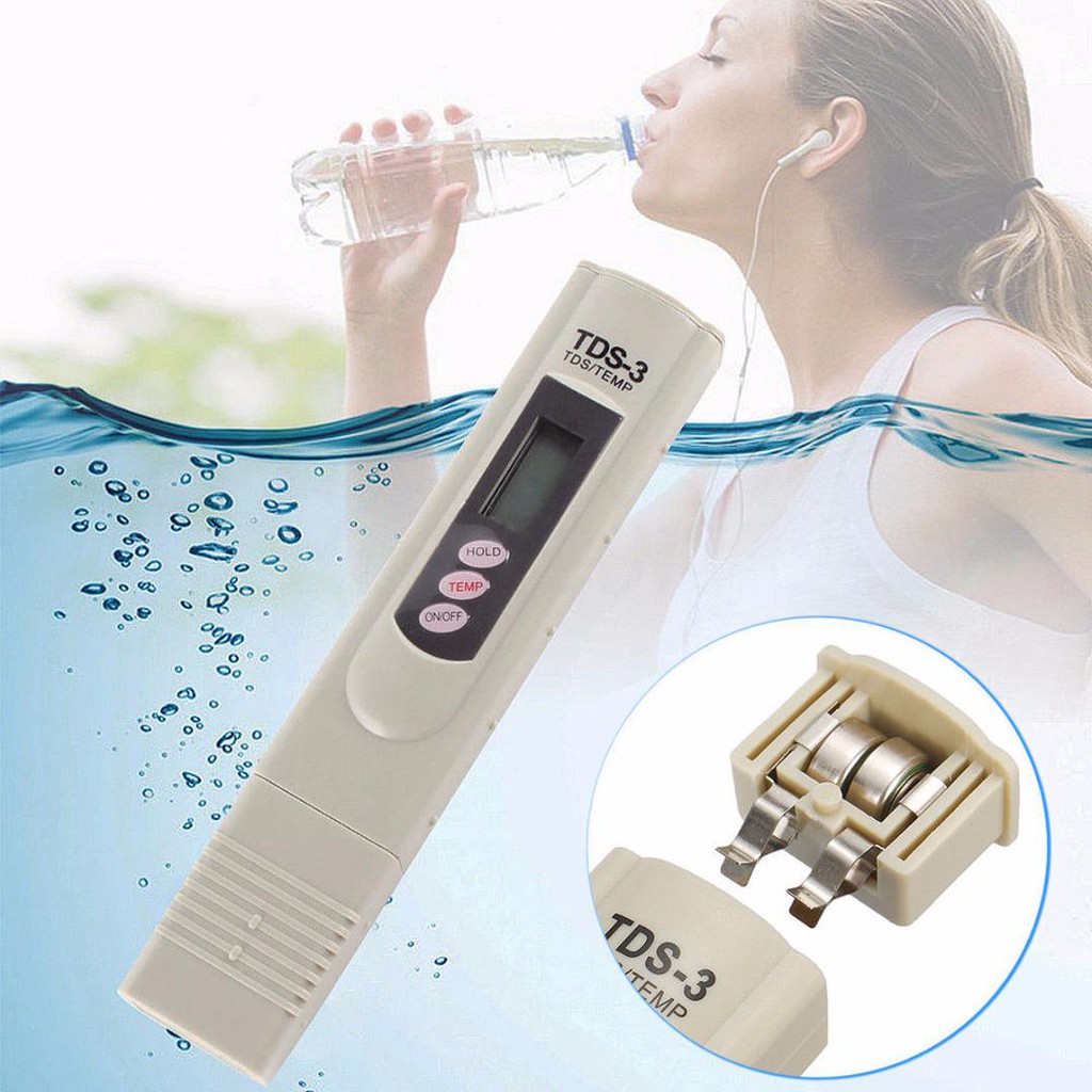 Jual TDS-3 Meter Digital TDS Alat Ukur Kualitas Air Bersih Water ...