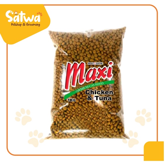 Jual makanan kucing maxi cat food 1kg MAXI Cat Food by Best In Show ...