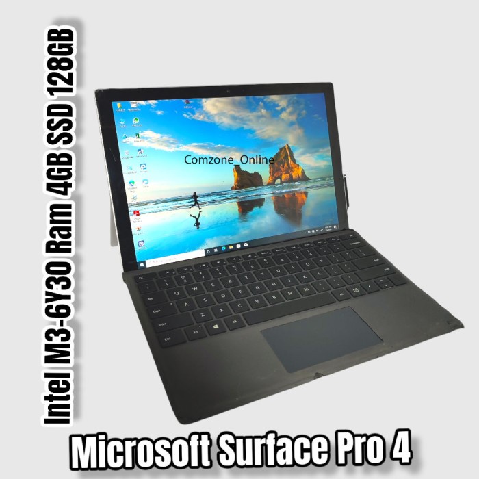 Jual Tablet Microsoft Surface Pro 4 Intel M3-6Y30 SSD 128GB 4GB TAB10 ~ pcz399 | Shopee Indonesia