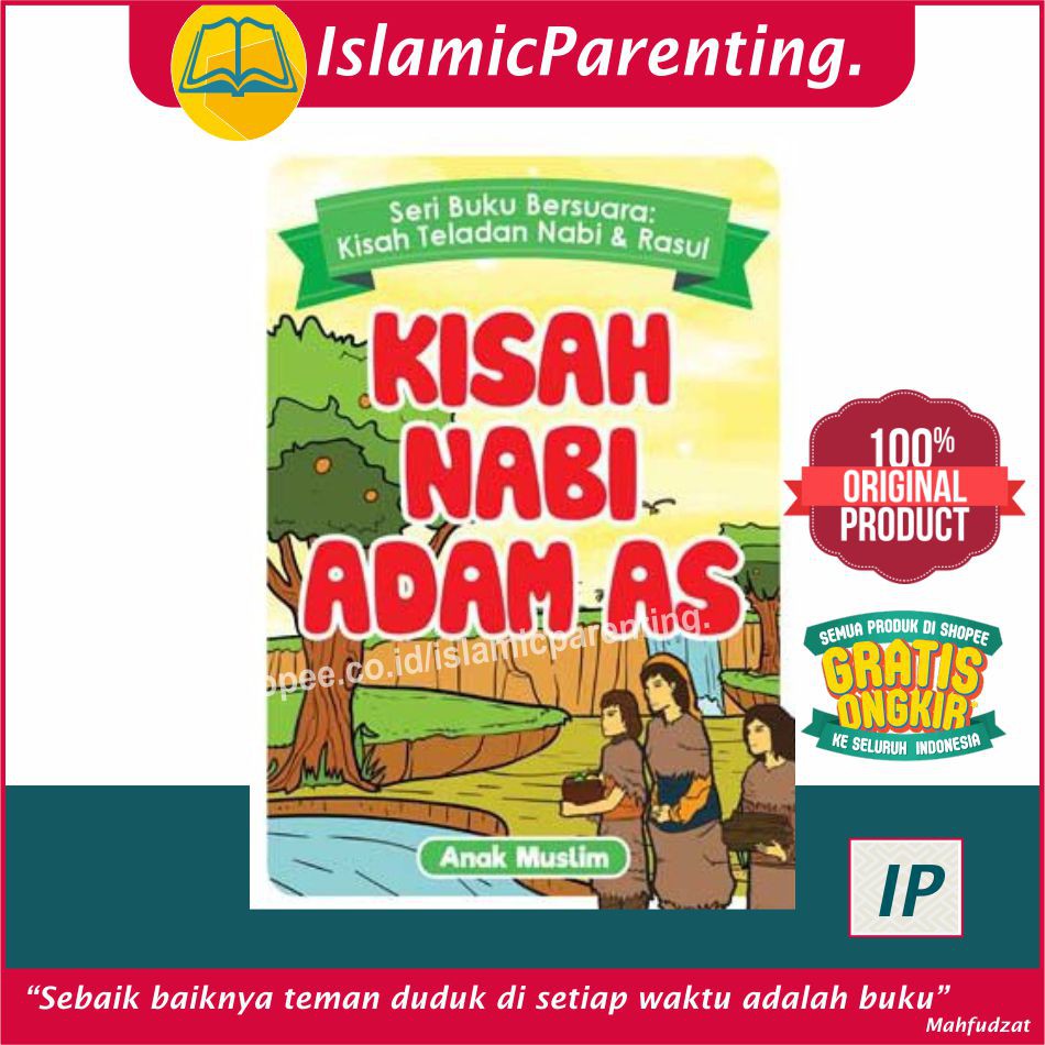 Jual BUKU KISAH NABI ADAM AS ANAK MUSLIM | Shopee Indonesia