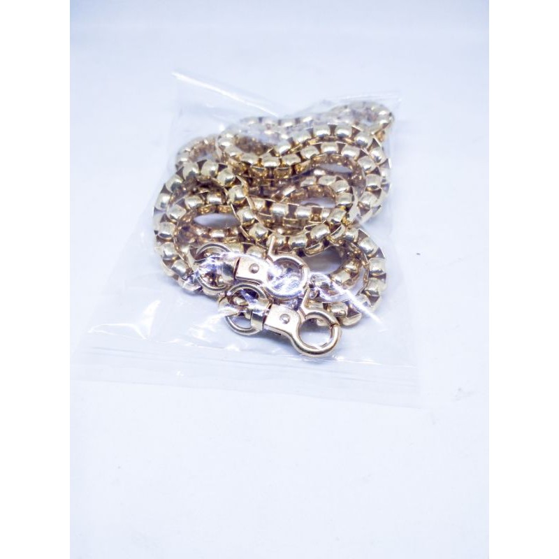 Jual handle rantai warna emas atau gold plus kait | Shopee Indonesia