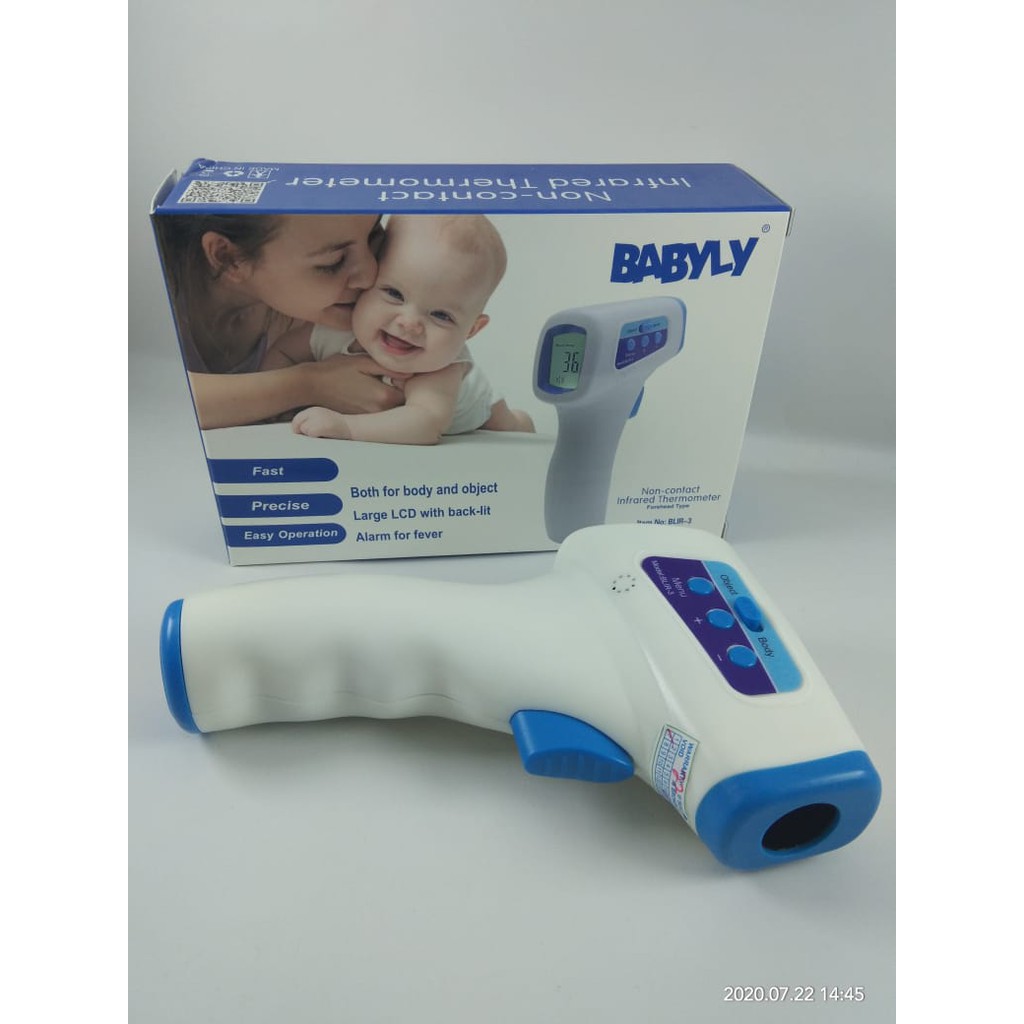 Jual THERMOGUN BABILY BLIR - 3 / THERMOMETER INFRARED BABILY BLIR - 3 ...