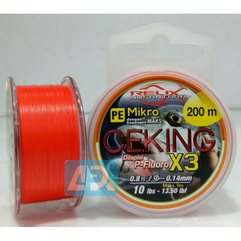 Jual PE RELIX NUSANTARA CEKING HS 200M 0.8(10 LB) | Shopee Indonesia