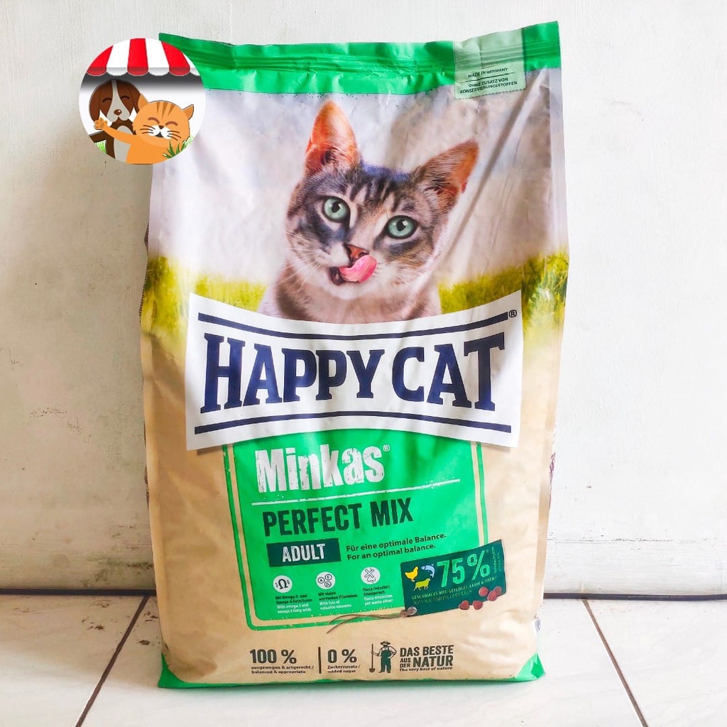 Jual Happy Cat Minkas Perfect Mix 10kg - Makanan Kucing | Shopee Indonesia