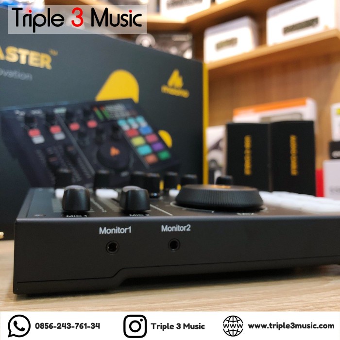 Jual Maono Au-Am100 Monocaster Soundcard Streaming Podcast | Shopee ...