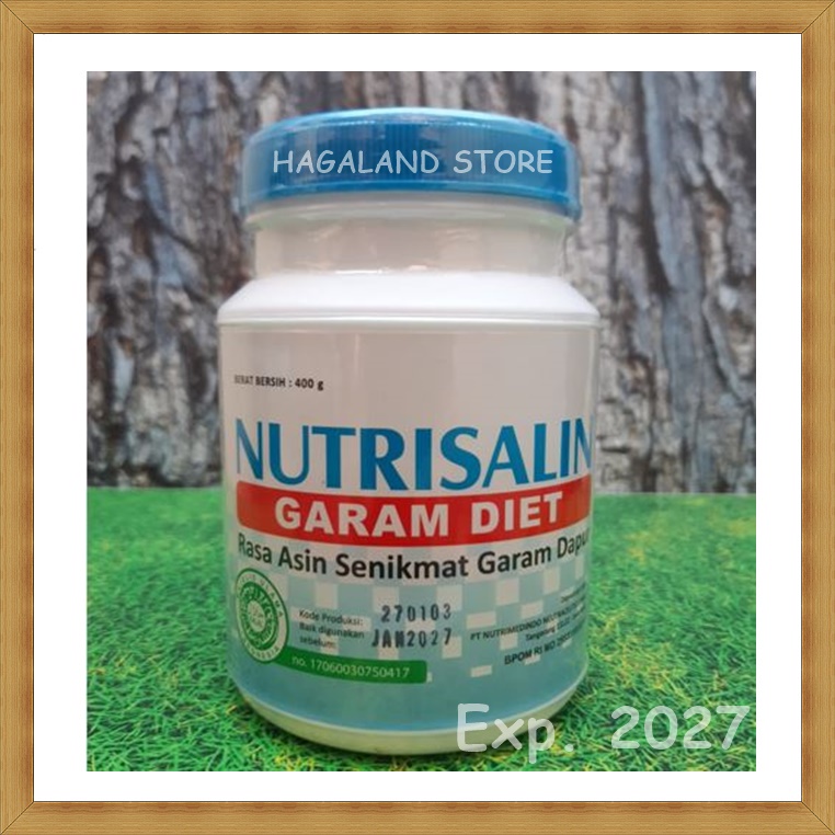 Jual NUTRISALIN GARAM DIET 400gr GARAM SEHAT 400 gr | Shopee Indonesia